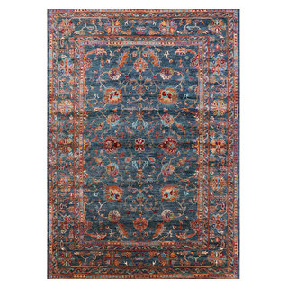 Ahgly Company Indoor Rectangle Mid-Century Modern Area Rugs, 5' x 7', 8 ...