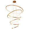 Akari Swirl Rings LED Chandelier Pendant Light - Modern - Chandeliers ...
