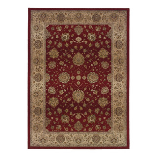 Oriental Weavers Sphinx Genesis Traditional Red Rug, 2' 7" X 9' 1 ...