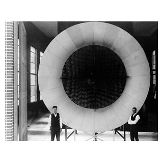 Langley First Wind Tunnel Print, 36" x 46" - Contemporary - Prints And ...