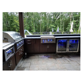 ALL DECKED OUT OUTDOOR KITCHEN - Transitional - New York - by The ...