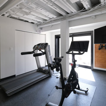 75 Exposed Beam Home Gym Ideas You'll Love - June, 2025 | Houzz