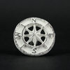 Set of 12 Cast Iron Nautical Compass Rose Cabinet Hardware Knobs Drawer ...