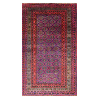 Persian Handmade Oriental Wool On Wool Rug, Multi, 7'10"x13'1", 7'10 ...
