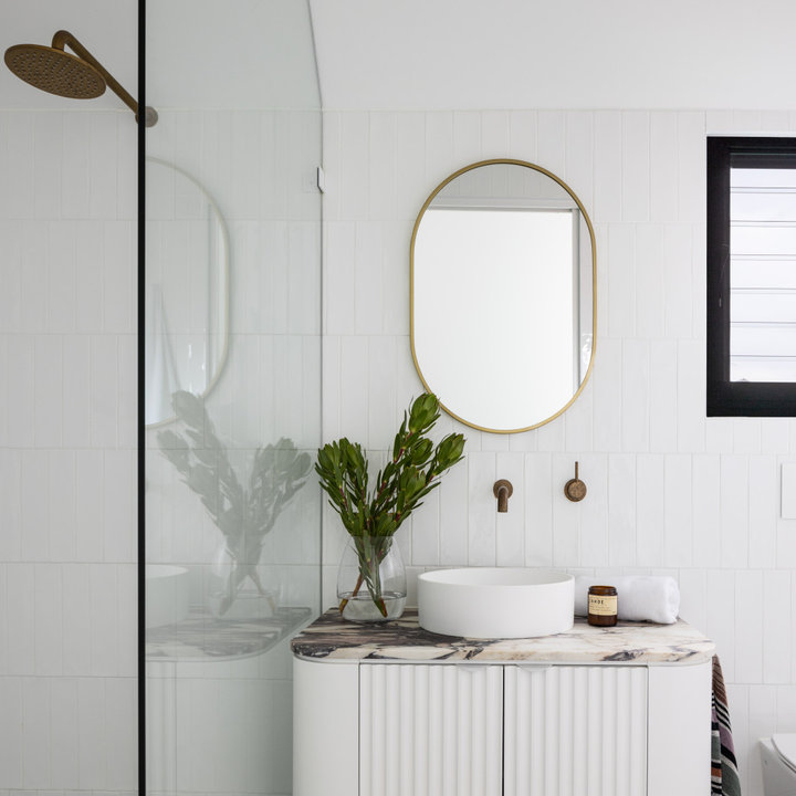 75 Beautiful Bathroom with White Tile Ideas & Designs - April 2026 ...
