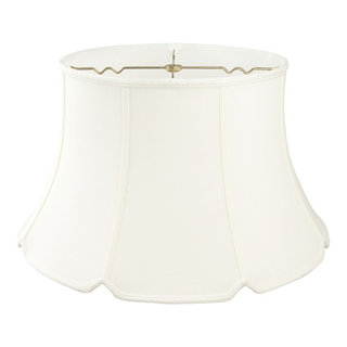 Shallow Drum With V-Notch Bottom Designer Lampshade, 13"x19"x11.25 ...