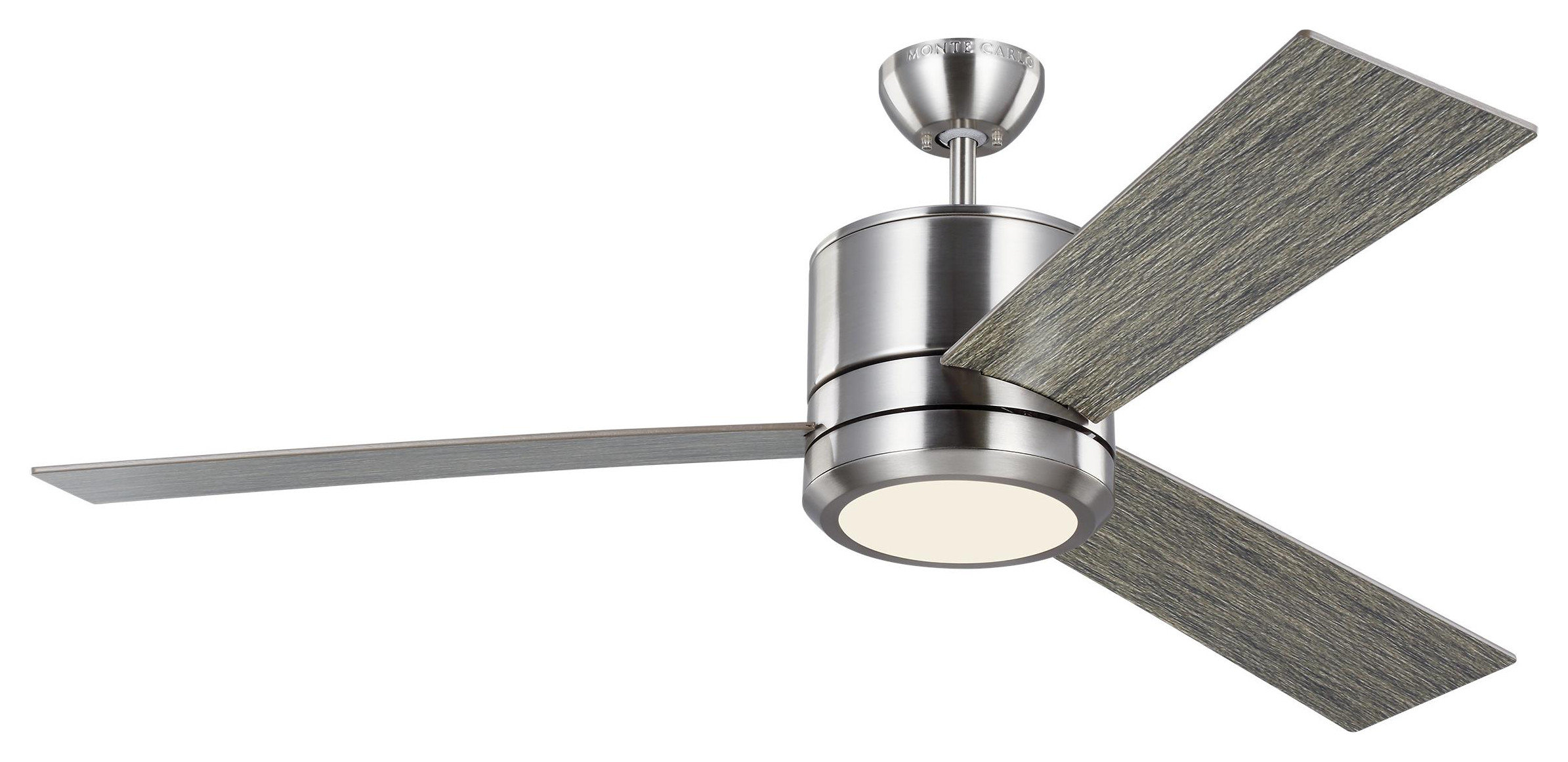 Generation Lighting Vision 56" Ceiling Fan Brushed Steel - Farmhouse ...