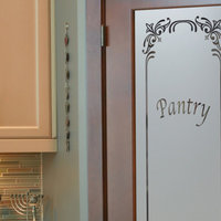 Pantry Door - Lenora - Primed - 28" x 80" - Book/Slab Door, 24" (2/0) x ...