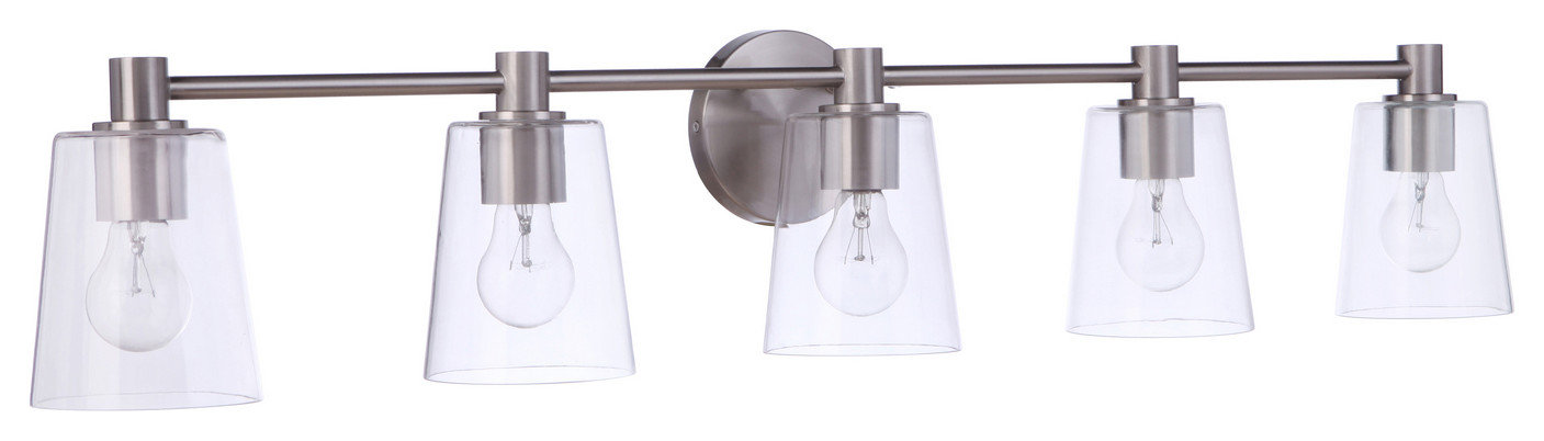 Emilio 5-Light Vanity - Transitional - Bathroom Vanity Lighting - by ...