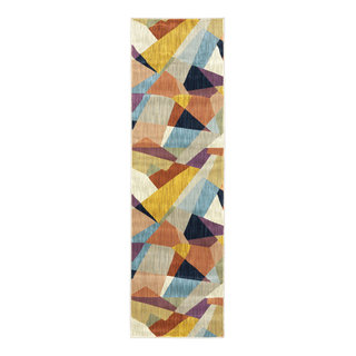Oriental Weavers XANADU 1803X Contemporary Multi-colored Runner Area ...