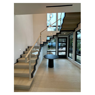 Modern Sawtooth Staircase - Modern - Staircase - San Francisco - by ...
