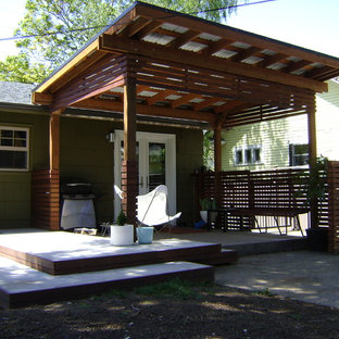 Slanted Pergola | Houzz