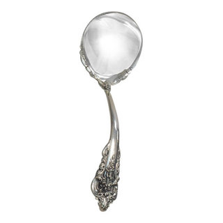 Wallace Sterling Silver Grande Baroque Gravy Ladle - Victorian - Ladles ...