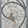 Marble Mosaic Border Listello Insert Tile Agean Sienna 5x14.5 Tumbled ...