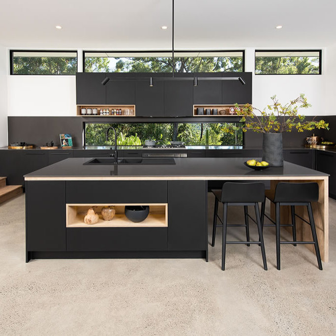 75 Beautiful Black Kitchen Ideas & Designs - April 2022 | Houzz AU