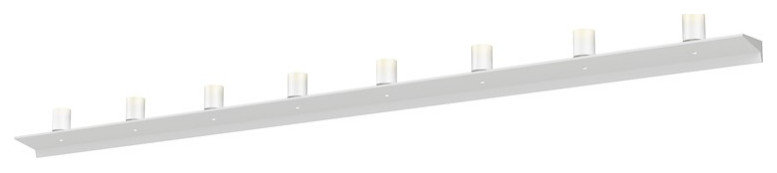 Sonneman Votives 16 Light Small LED Wall Bar, Satin White ...