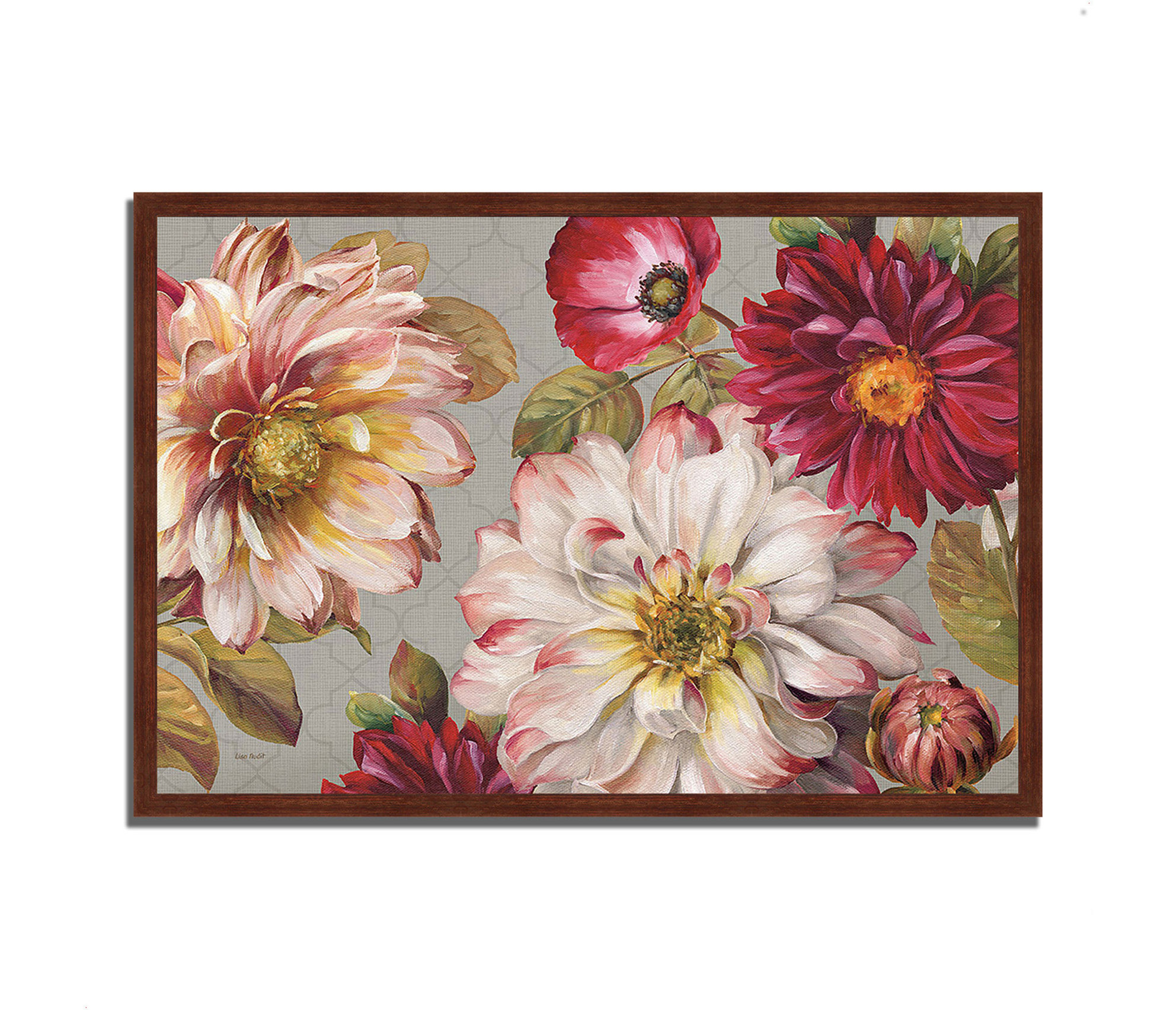 "Classically Beautiful I" By Lisa Audit, Framed Painting Print, Ready ...