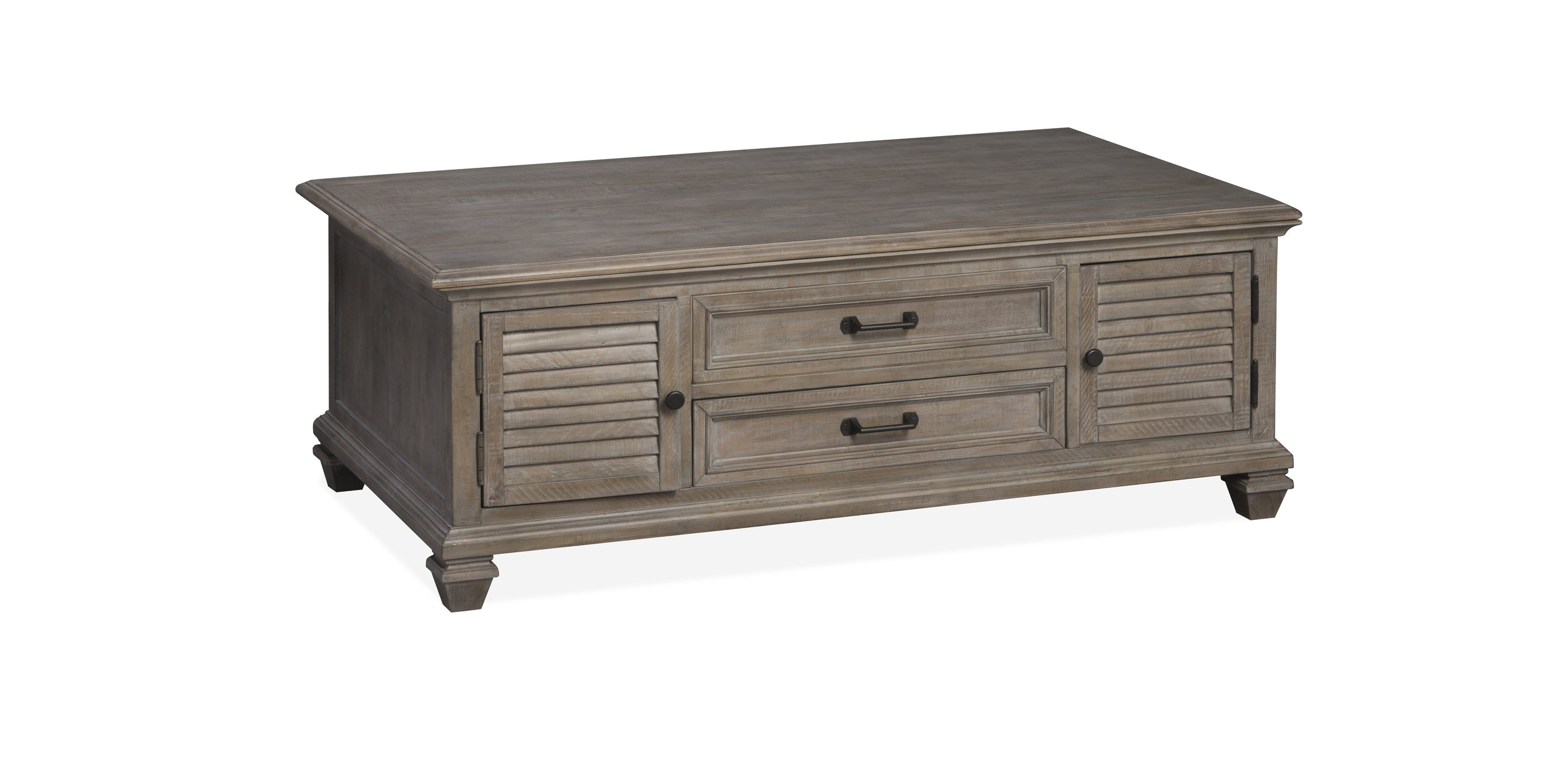 Lift Top Storage Cocktail Table WithCasters - French Country - Coffee ...