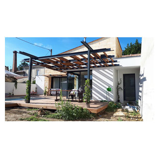 Transformation et extension PZ - Farmhouse - Bordeaux - by Romain ...