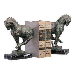 Full Gallop Bookends, Set of 2 - Traditional - Bookends - by ...