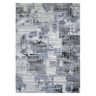 Couristan Marblehead Emperador Blue-Gray Rug 7'10"x10'3" - Contemporary ...