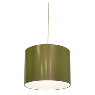Innermost Metallic Small Pendant Green - Contemporary - Pendant ...