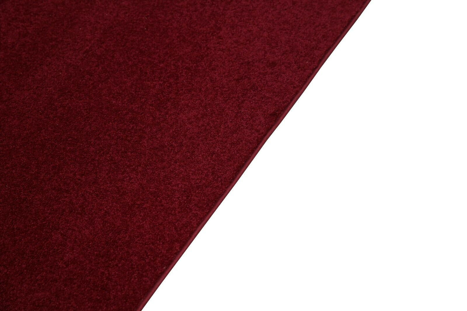 Furnish My Place Burgundy Solid Color Rug Made In Usa, 4' x 38' Oval ...