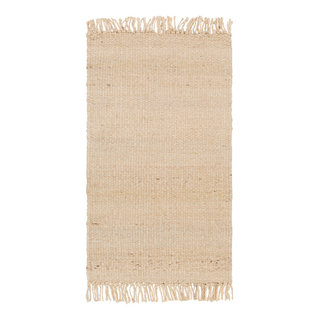 Jute Bleached Area Rug, 6'x9' - Beach Style - Area Rugs - by Livabliss ...