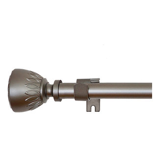 Traditional Elegance Decorative Rod & Finial Haydn 28-48", 28", 48 ...