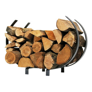 U-Shaped Log Rack, Large - Industrial - Firewood Racks - by Enclume | Houzz