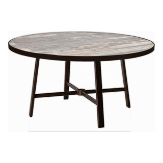54" Round Marin Dining Table - Outdoor Dining Tables - by OW Lee | Houzz