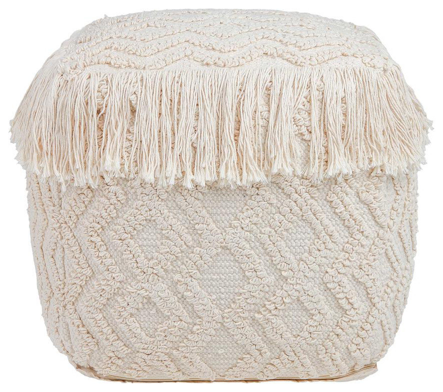 Inca Pouf - Scandinavian - Floor Pillows And Poufs - by Bison Commerce | Houzz