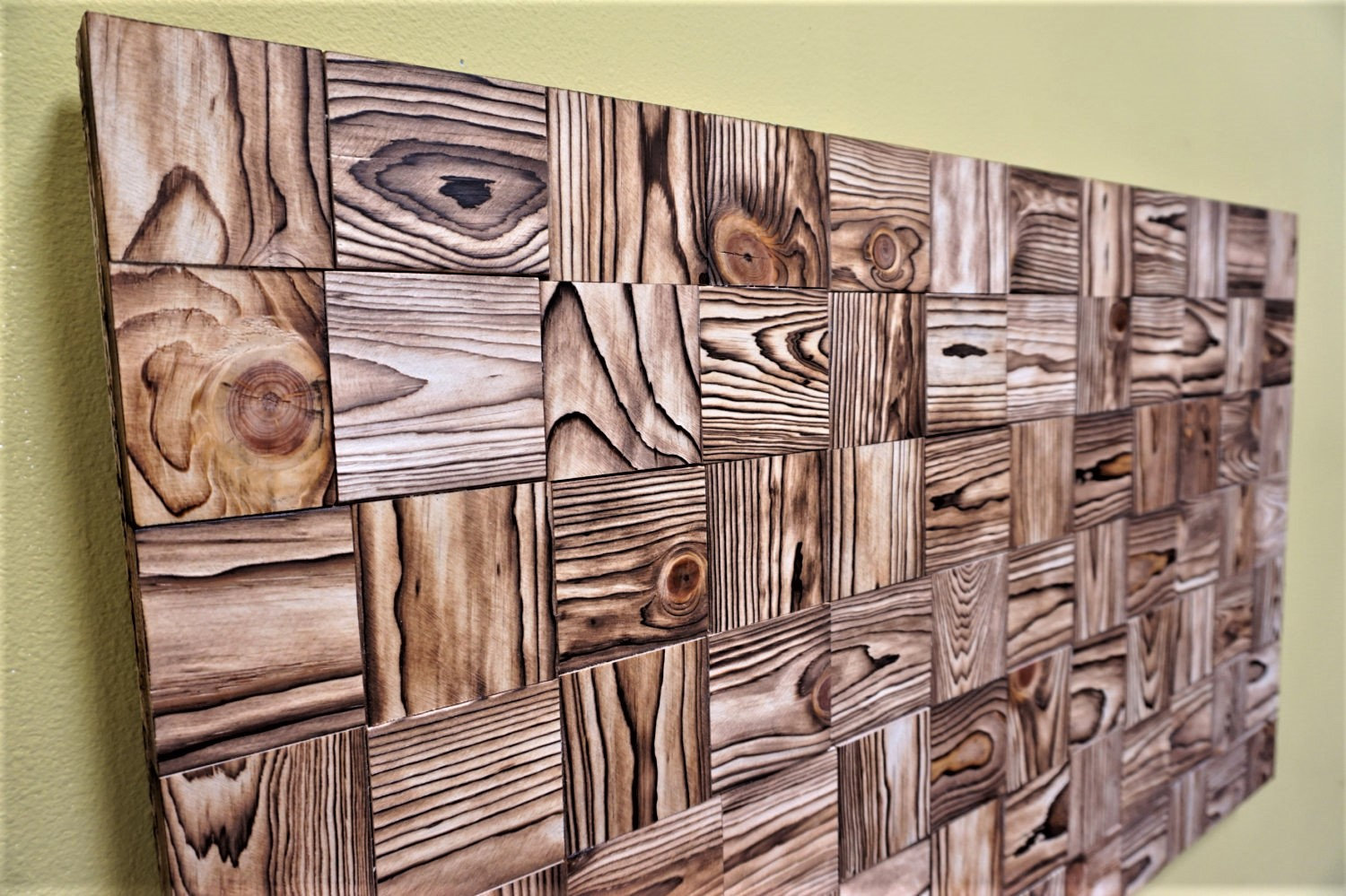 Wood Wall Art Size 40x23" - Rustic - Wall Accents - by Alexander Muller ...