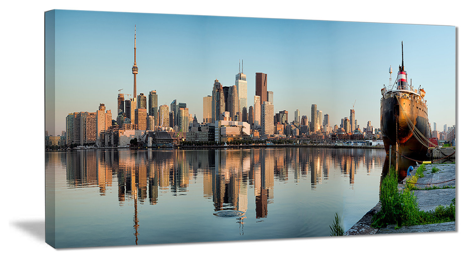 "Toronto City Skyline Panorama" Photograph Print, 40"x20 ...