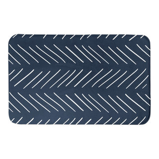 Modern Chevron Bath Mat, 34x21 - Contemporary - Bath Mats - by Designs ...