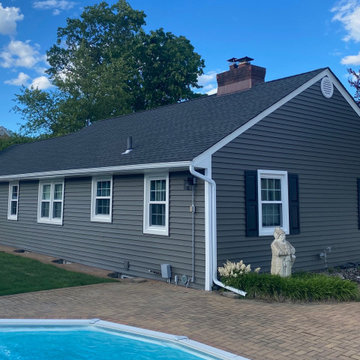 Windswept Smoke Siding - Photos & Ideas | Houzz