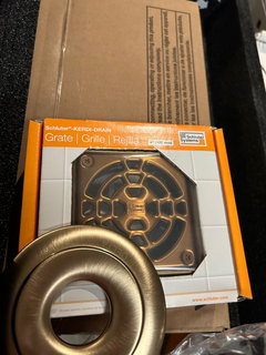 Schluter to match deltas champagne bronze!