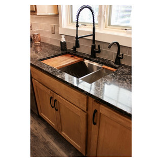 Quad Cities Kitchen Remodel with Great Storage and Maple Cabinets ...