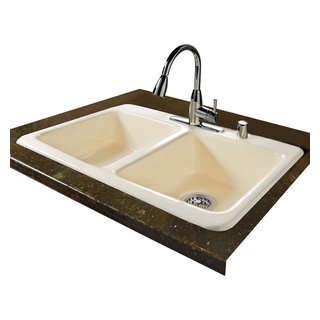 Double Bowl - Self Rimming - Transitional - Kitchen Sinks - by CECO ...