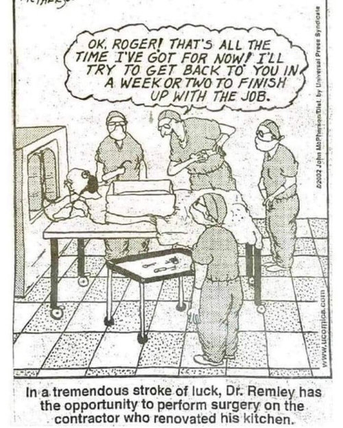 Funny and appropriate cartoon