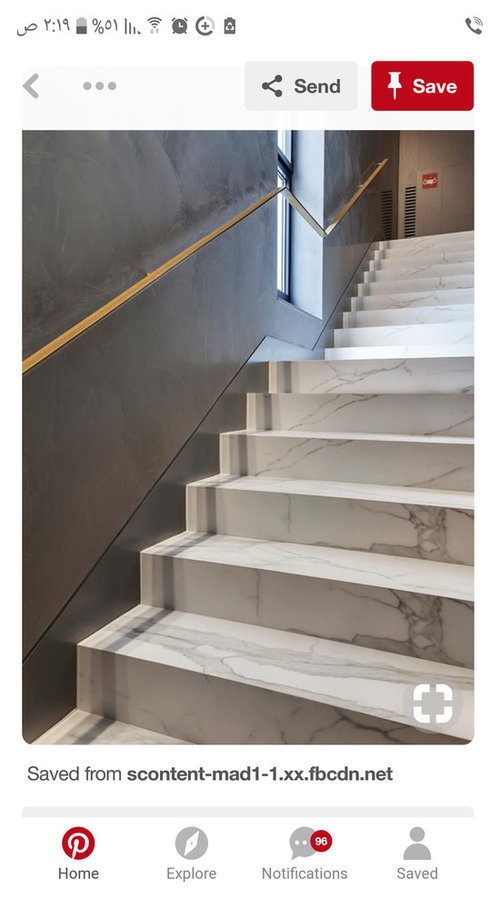 tiling porcelain in stairs