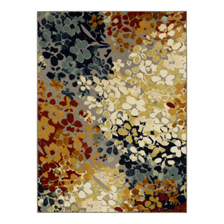 Mohawk New Wave Radiance Multi, 3'9"x5' - Contemporary - Area Rugs - by ...