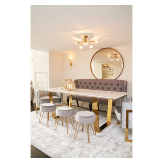 Monica and Nugget - Traditional - Dining Room - New York - by AHG ...