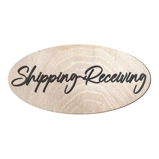 Shipping and Receiving sign Business sign Wooden sign Lightweight Sign ...