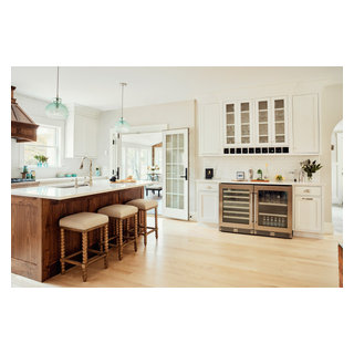 1850's Farmhouse Addition & Renovation - Farmhouse - Kitchen - Portland ...