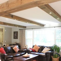 Ceiling beams on 9ft walls?
