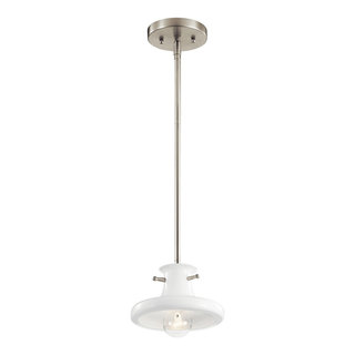Kichler Tilson 1-LT Mini Pendant 52149WH - White - Transitional ...