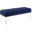 Sal Woven Velvet Bench - Contemporary - Upholstered Benches - by TOV ...