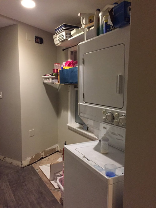 need a way to close up laundry area in hallway