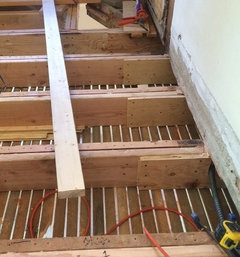 How hard to repair rotted floor?